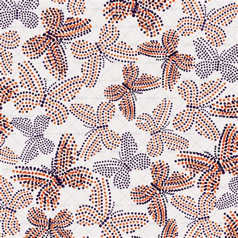 Dotty Butterflies Textile Pattern