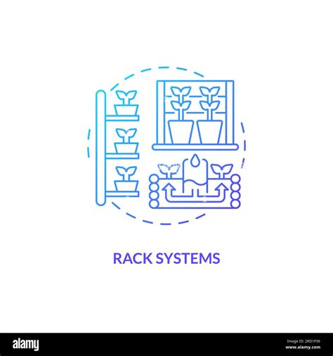 Thin Line Rack Systems Icon Concept Stock Vector Image And Art Alamy