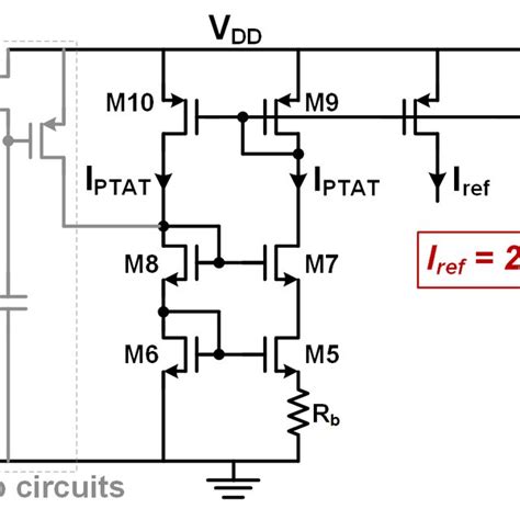 Ptat Current Reference And Start Up Circuits Download Scientific Diagram