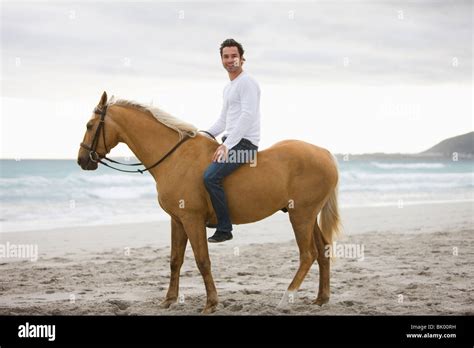 Beach Horse Man At Hannah Cadell Blog