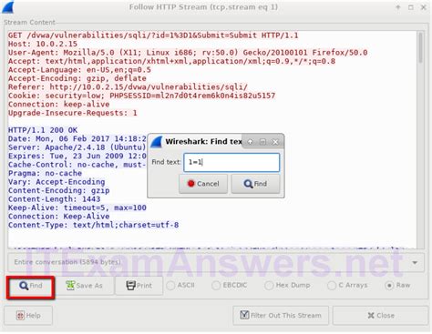 7324 Lab Attacking A Mysql Database Instructor Version