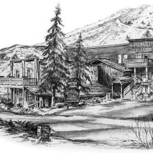 Kyburz Drawing By Jonni Hill Fine Art America