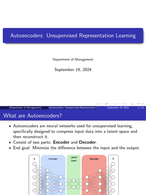 auto encoder pdf statistical analysis teaching mathematics