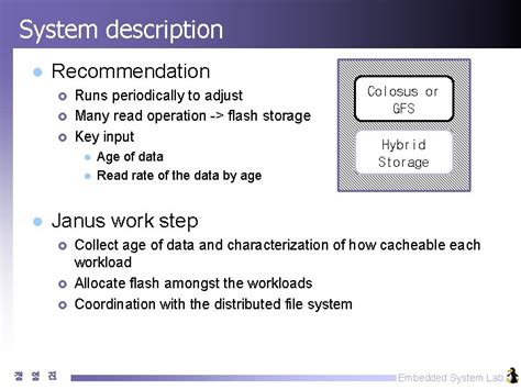 Embedded System Lab Janus Optimal Flash Provisioning For