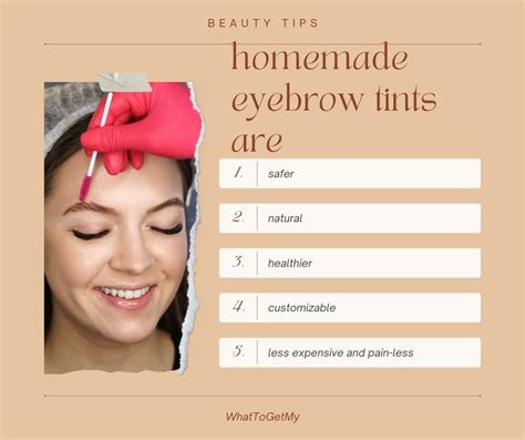 How To Make Eyebrow Tint At Home Recipes What To Get My