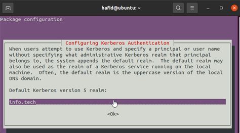 Configuration Du Serveur Kerberos By Aouina Hafid Medium