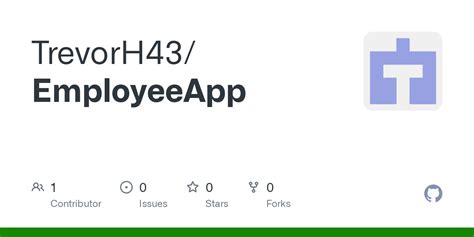 GitHub TrevorH EmployeeApp