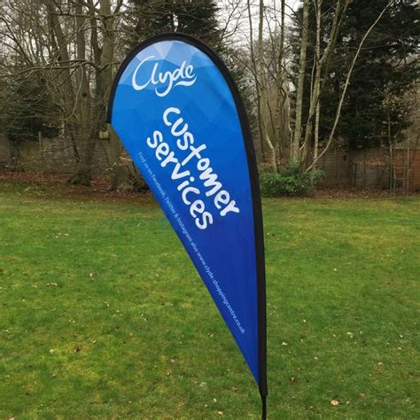 18m Small Double Sided Teardrop Banner Teardrop Banners Banners