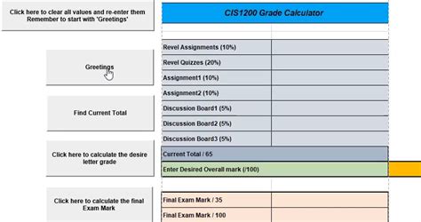 Developed Grading Calculator For A Client Rmicrosoftexcel