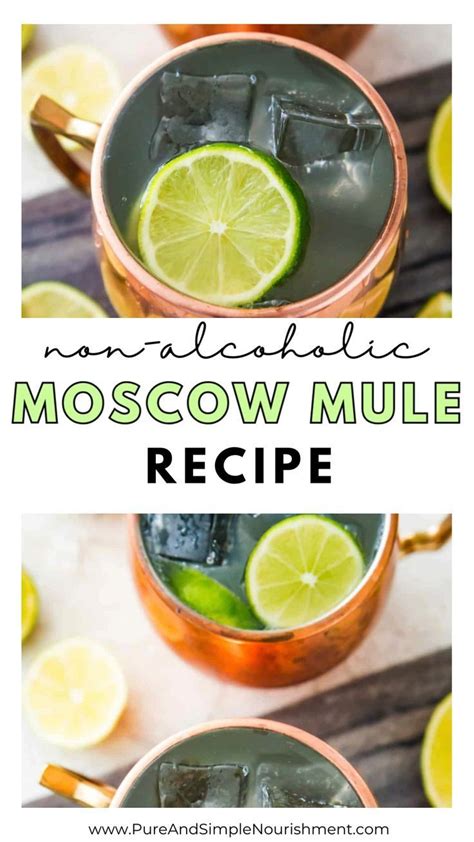 Refreshing Virgin Moscow Mule Recipe [video] How To Make A Non Alcoholic Mule Moscow Mule