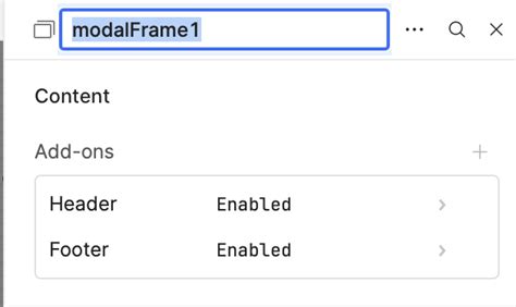renaming modal frame component from app 💬 feature requests retool