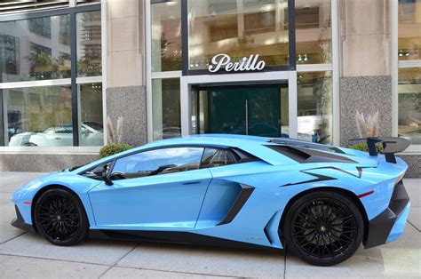 Lamborghini Aventador Light Blue