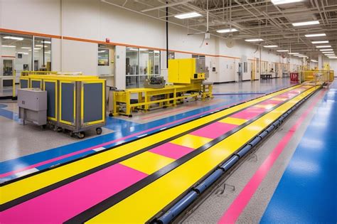 Digital Assembly Line Solutions Premium Ai Generated Image