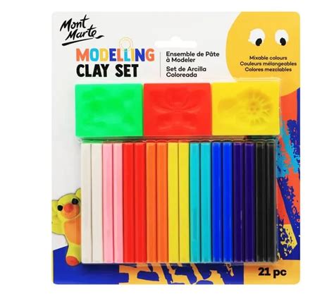 Modelling Clay Set 21pc Resin Art World