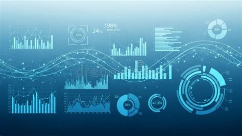 Dynamic Analytics Dashboard Stock Illustrations 4735 Dynamic