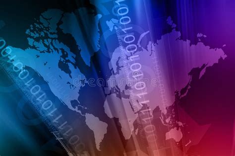 Global Communication Stock Vector Illustration Of Communication 32687805