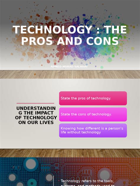 Technology Pros And Cons Pdf