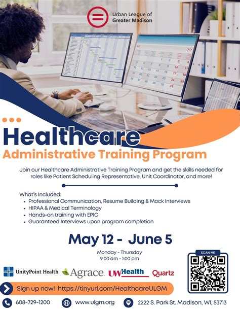 Healthcare Administrative Training Program Urban League Of Greater