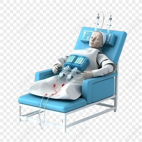 주입으로 3d 렌더링 환자 캐릭터회복병원의료 Png 일러스트 무료 다운로드 Lovepik