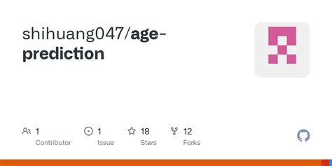 Github Shihuang047age Prediction