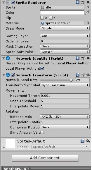 Unity Game Engine Unet Spawnable Object Delayed On Client Side