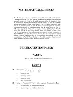 MATHEMATICAL SCIENCES CSIR Mathematical Sciences Csir Pdf PDF PRO