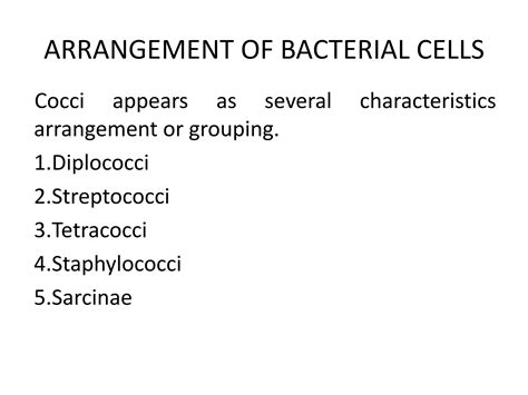 Morphology Of Bacteria PPTX