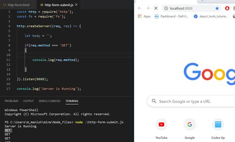 Submit Form Data Using Post Request In Nodejs Codez Up