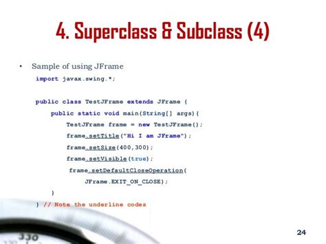 Java Programming Inheritance
