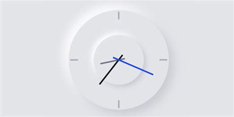 Css实现拥有汉白玉质感的极简风格模拟时钟 童哲网