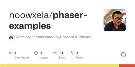 GitHub Noowxela Phaser Examples Game Collections Made By Phaser Phaser
