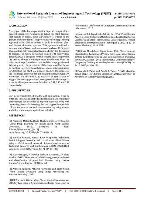 Plant Disease Detection Using Convolution Neural Network Cnn Pdf