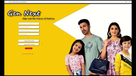 Naan Mudhalvan Digital Marketing Website Using Canvawix Youtube