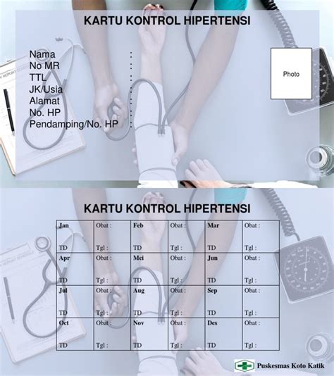 Kartu Kontrol Hipertensi Pdf