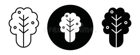 Kimchi Outline Icon Collection Or Set Kimchi Thin Vector Line Art Stock Vector Illustration