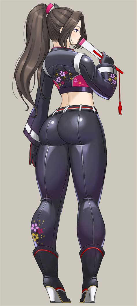 Shiranui Mai Fatal Fury And 1 More Drawn By Shigenobu Danbooru