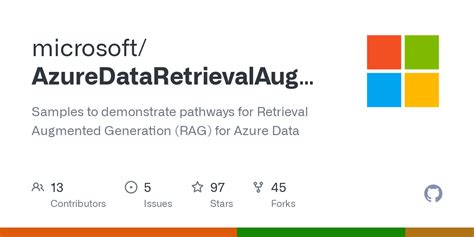 Github Microsoftazuredataretrievalaugmentedgenerationsamples Samples To Demonstrate Pathways