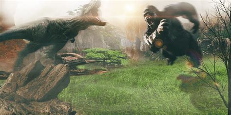 Artstation The Kong Vs The Rex