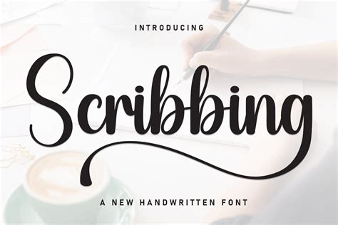 Scribbing Font By William Jhordy · Creative Fabrica