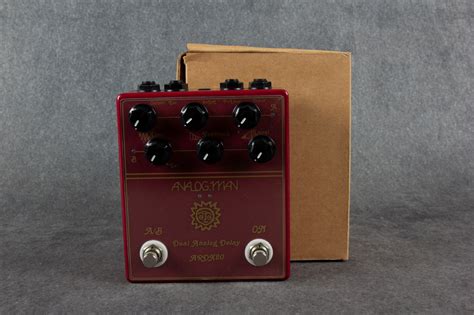 Analogman Ardx20 Dual Analog Delay Pedal 2nd Hand Rich Tone Music