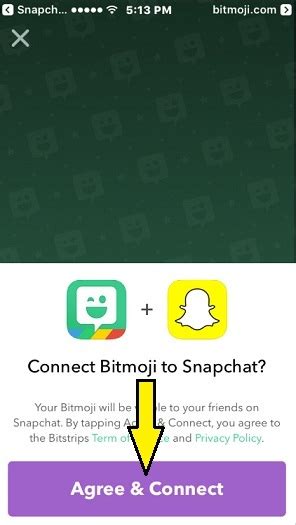 How To Link Snapchat With Bitmoji App On IPhone In 2025