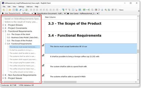 Open Reqif Requirement Files Reqedit Documentation