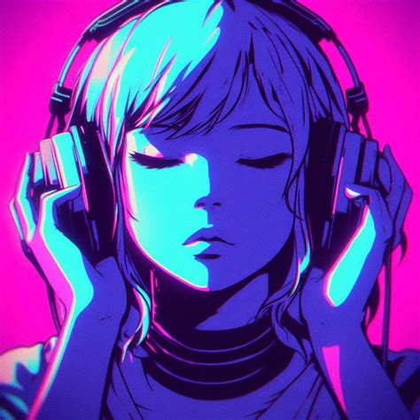 Headphones Girl Vaporwave Aesthetic By Pixl141 On Deviantart