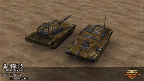 GDI Medium Tank Image Tiberian Sun Redux Mod For C C3 Tiberium Wars ModDB