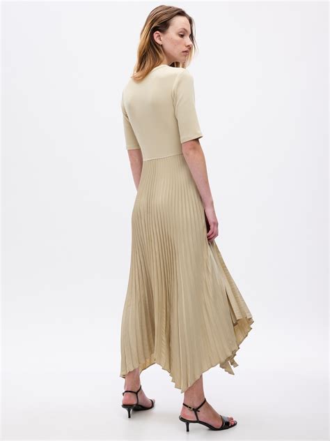 Pleated Side Panel Dress At Steven Waddy Blog