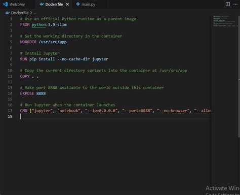 Docker Jupyternotebook Clouddevelopment Python Containers Learningjourney Web3 Metaverse