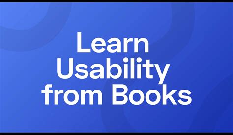 Learn Usability From Books By Hsin Jou Lin Ux Planet