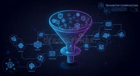 Advanced Quantum Computing Concepts Stock Illustrations 1188