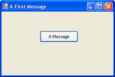 Learn Csharp At Home A C MessageBox