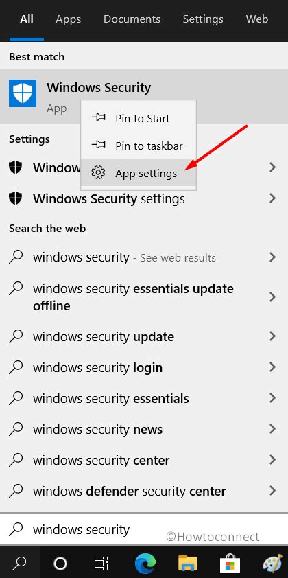 How To Reset Windows Security App In Windows Or